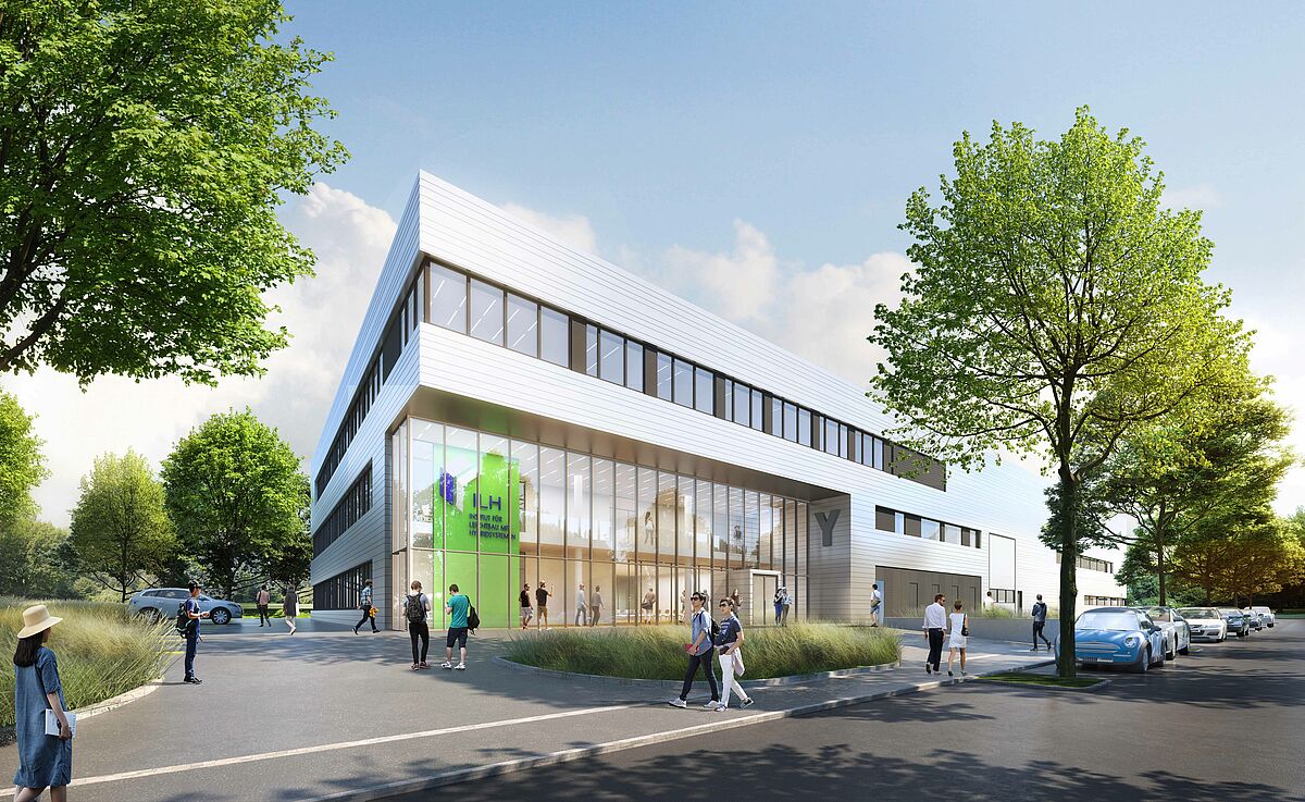 Richtfest des ILH-Gebäudes | Leichtbau im Automobil (LiA)