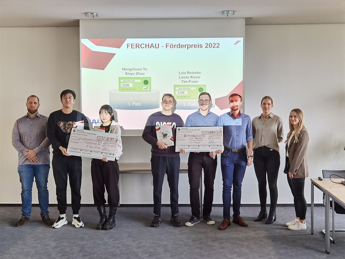 Granting the FERCHAU Advancement Award 2022 | Design and Drive ...